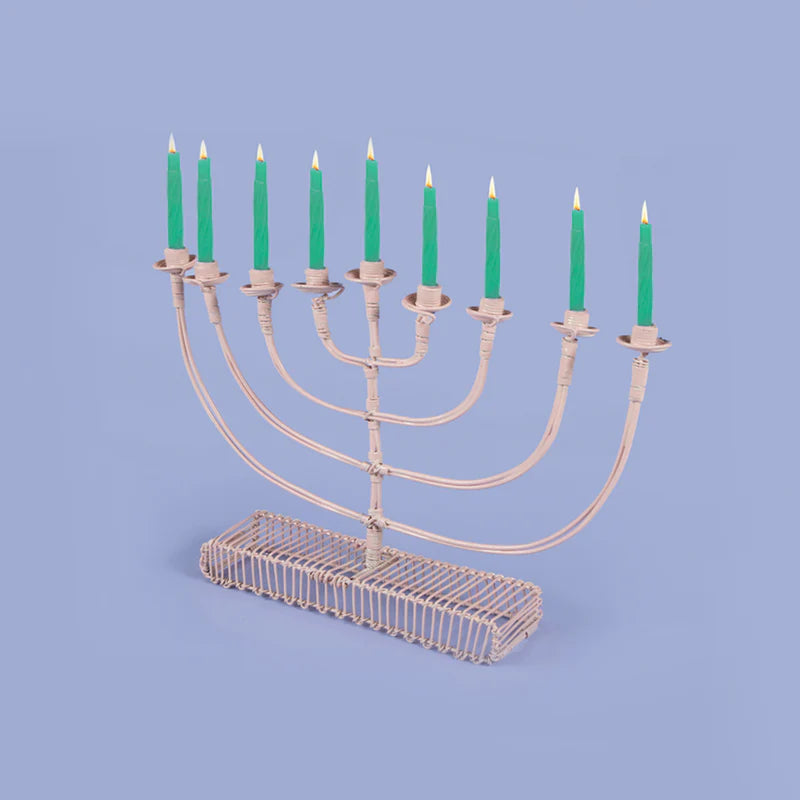 Wire Menorah - Round – Jewish Museum of Australia