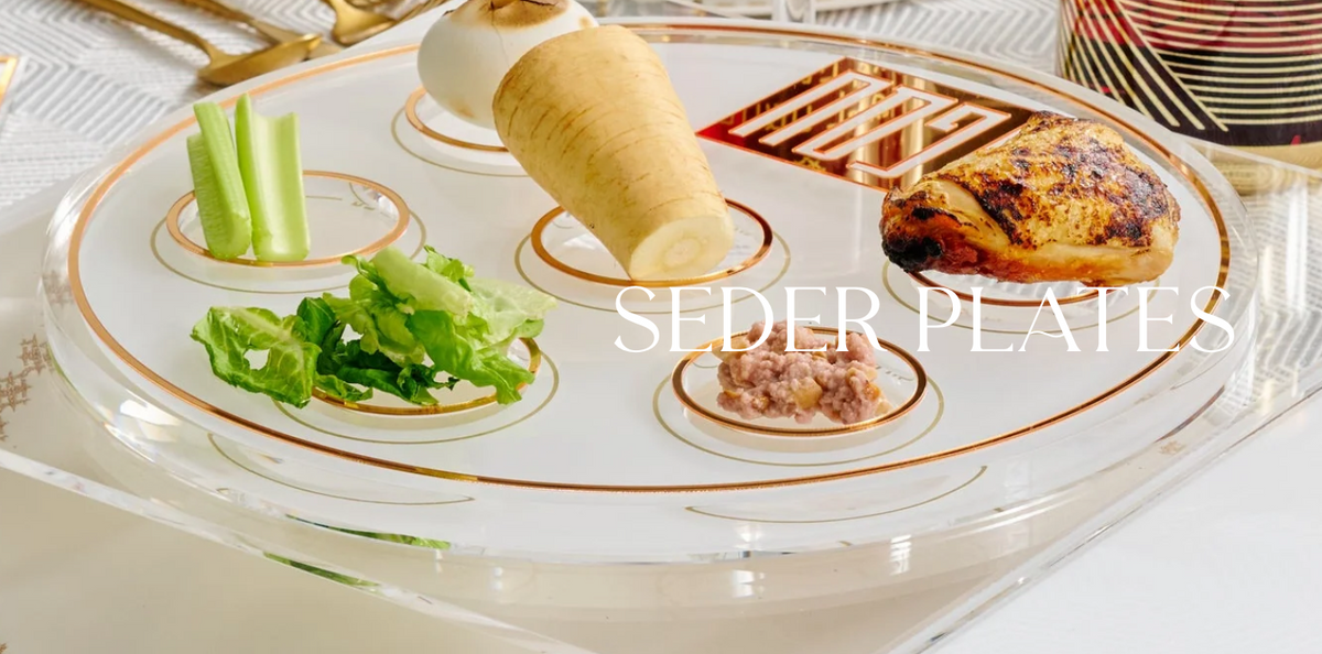 Suspended Seder Plate: Gold – Jewish Museum of Australia