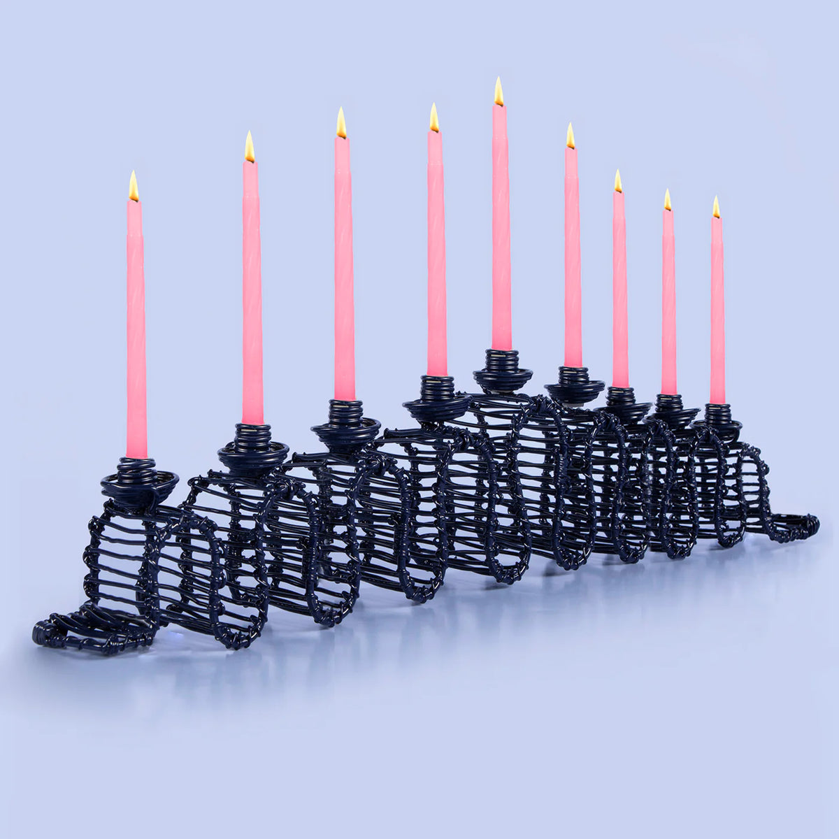 Wire Menorah – Wave – Jewish Museum of Australia