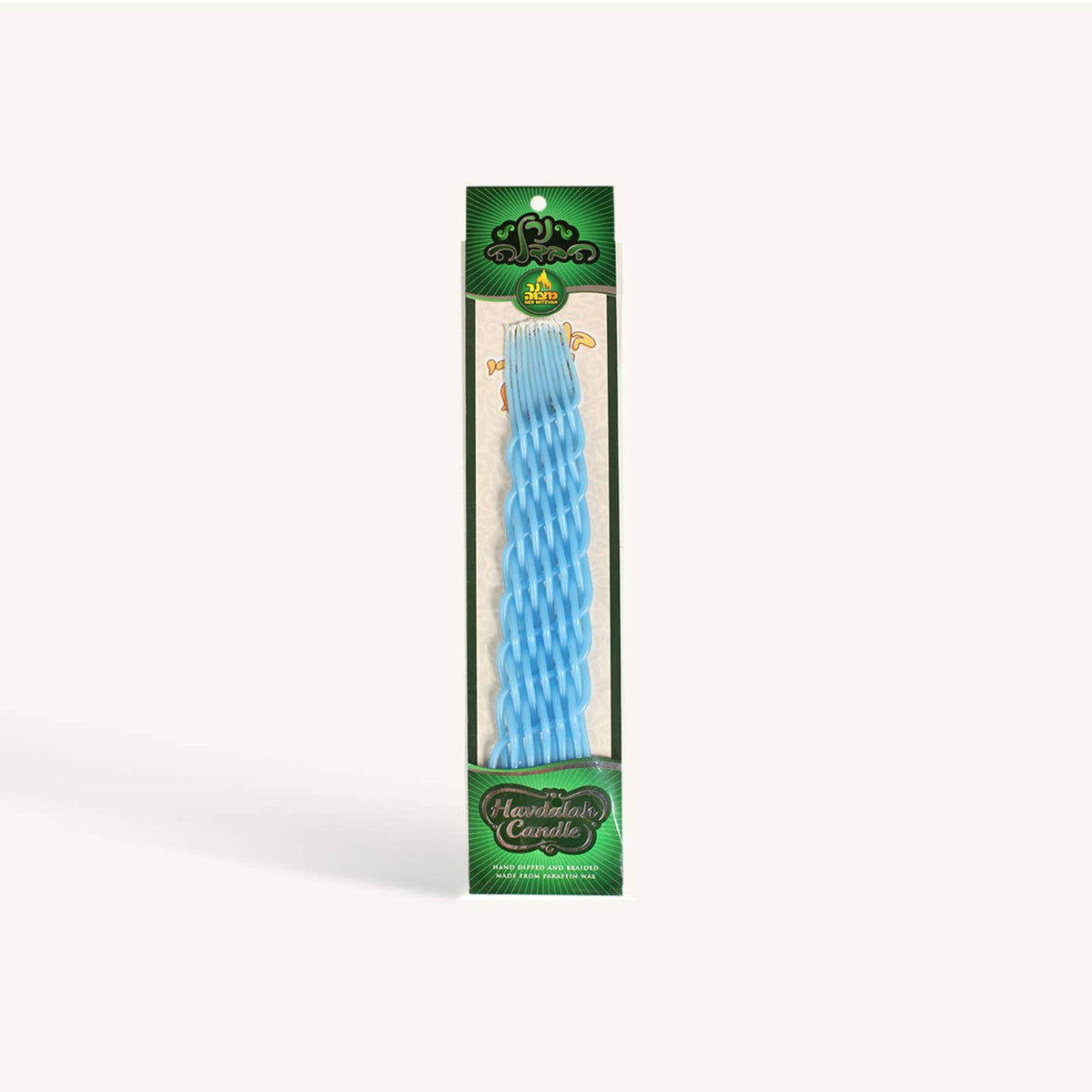 Braided Havdalah Candle - blue – Jewish Museum of Australia